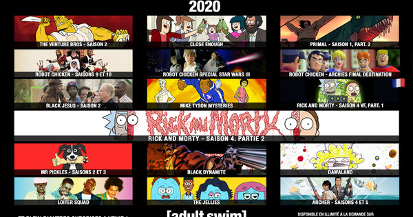 Adult Swim France Tease son programme 2020 - Actualités - Anime News ...