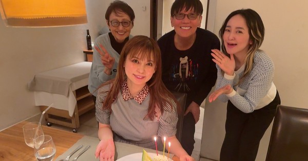 Shoko Nakagawa Celebrates Early Birthday with Dragon Quest Creator ...