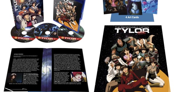 The Irresponsible Captain Tylor OVAs Will Be Released on Blu-ray on ...