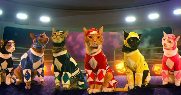 Official 'Mighty Morphin' Meower Rangers' Videos Return for Halloween ...