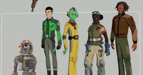 Star Wars: Resistance Animated Series' Video Details Main Characters ...