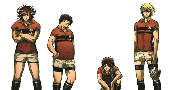 All Out!! Rugby Anime's Main Cast Revealed - News - Anime News Network