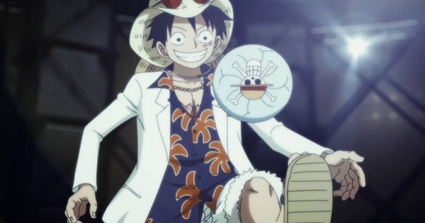 One Piece's Luffy Shows Off Soccer Moves Beside National Player Shinji ...