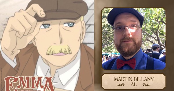 Emma: A Victorian Romance Anime's English Dub Casts Martin Billany as ...