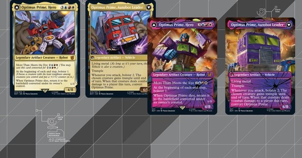 Magic: The Gathering Card Game Announces Final Fantasy, Transformers ...