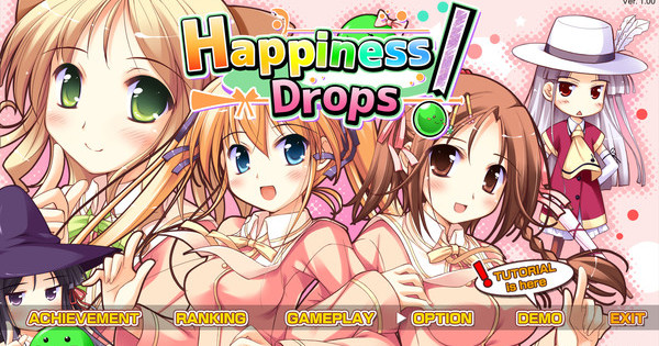 Happiness Drops! Spinoff Puzzle Game Launches on Steam - News - Anime ...