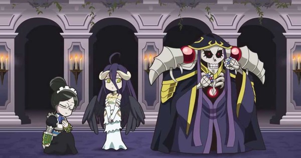 Overlord Chibi Character Anime's 3rd Episode Streamed - News - Anime ...