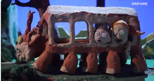 Adult Swim France Posts Rick and Morty, Totoro Claymation Short ...