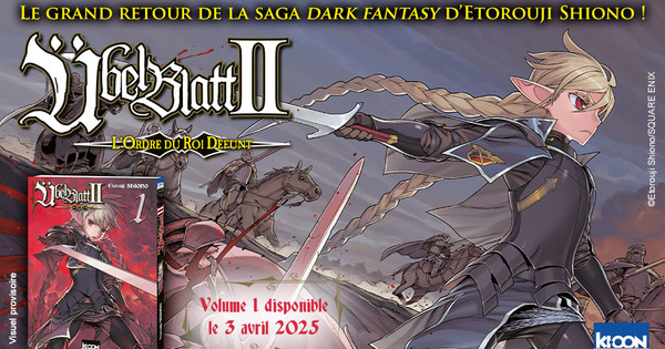 Ki-oon annonce la suite du manga Übel Blatt - Actualités - Anime News ...