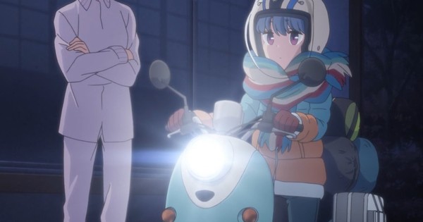 Laid-Back Camp Staff Plan Rin Moped Giveaway - Interest - Anime News ...