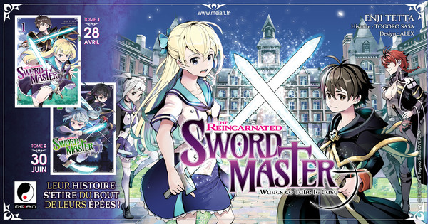 L'adaptation manga de The Reincarnated Swordmaster annoncée chez Meian ...