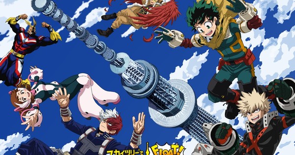 My Hero Academia Collaborates With Japan's Tallest Building - Interest ...