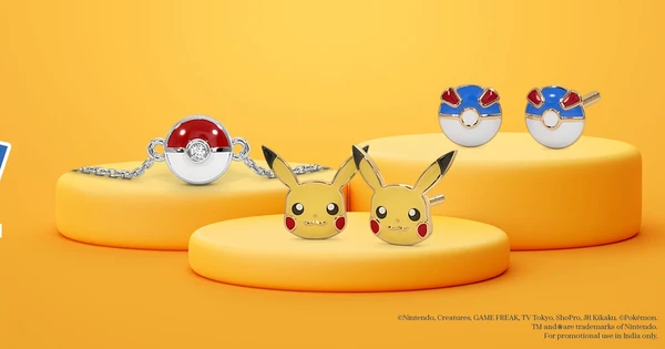 Indian Startup BlueStone Launches Pokémon Fine Jewelry Range - Interest ...