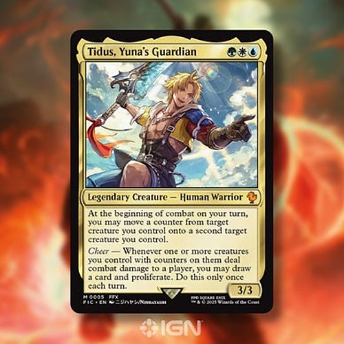 Magic: The Gathering Set Teases Legendary Final Fantasy Artist ...
