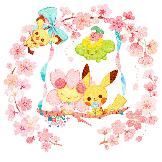 Pokémon Gets Cherry Blossom Merch for Spring - Interest - Anime News ...