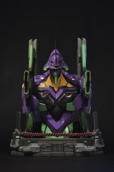 135,000-Yen Evangelion Unit-01 Statue Debuts at Wonder Festival ...