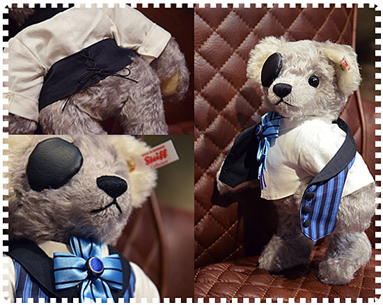 Snuggle Steiff's Black Butler Ciel Teddy Bear for US$387 - Interest ...