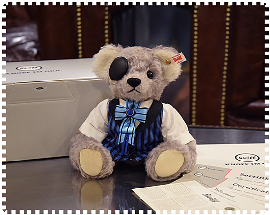 Snuggle Steiff's Black Butler Ciel Teddy Bear for US$387 - Interest ...