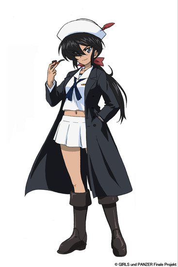 Girls & Panzer's 1st Finale Film Reveals More New Characters With Cast ...
