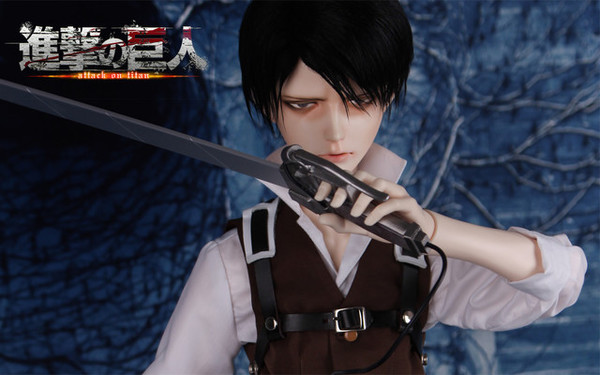 Newest Ball-Jointed Doll of Attack on Titan's Levi Costs US$1,200 ...
