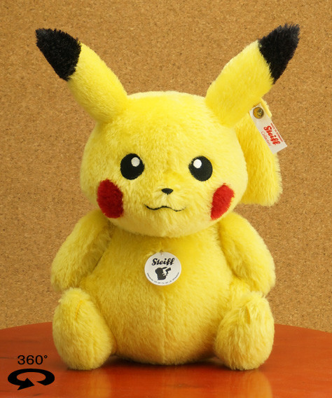 Steiff Also Makes Limited-Edition Plush Pikachu — for 45,000 Yen ...