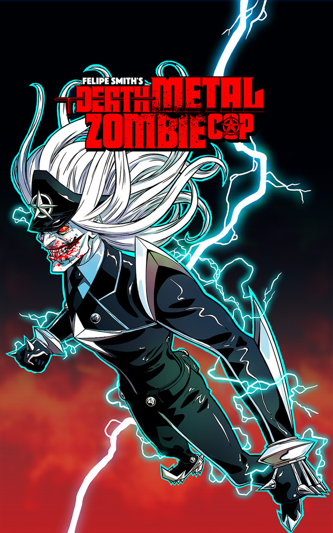Felipe Smith Launches Kickstarter for New Death Metal Zombie Cop Comic ...