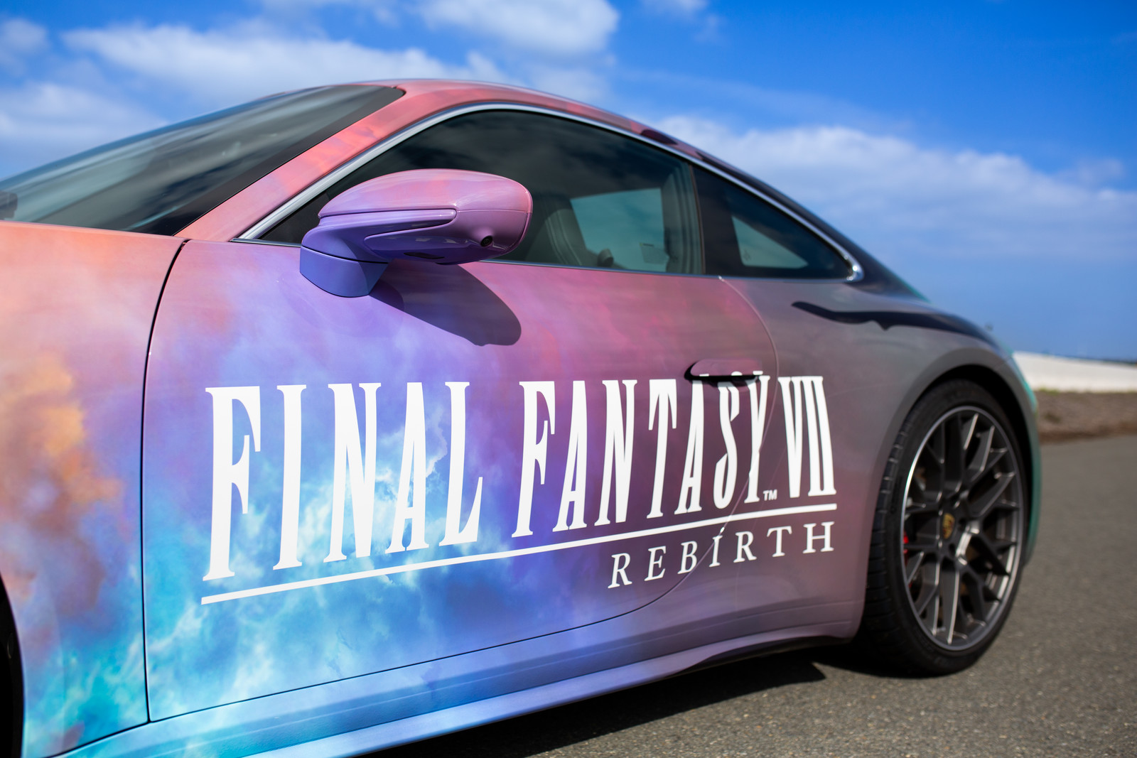 Final Fantasy VII Rebirth Game Drives to Dream with Porsche in Short ...