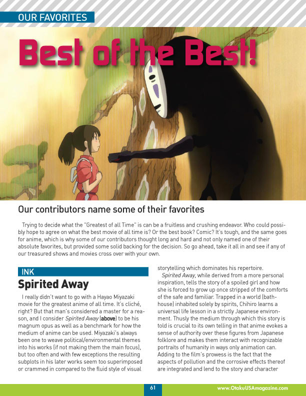 Otaku USA's New "Best Anime Guide" - Anime News Network