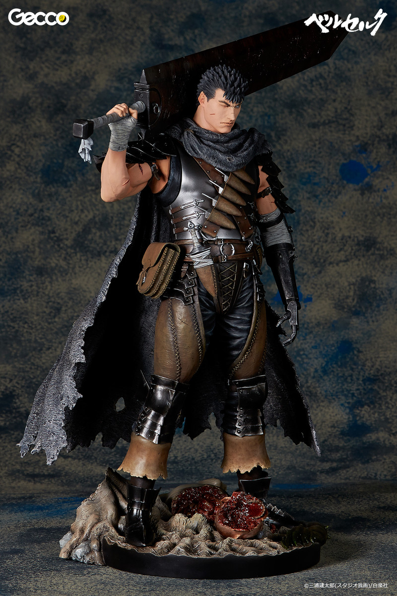 Gecco Releases Berserk Guts 1/6 Scale Statue Product Information ...