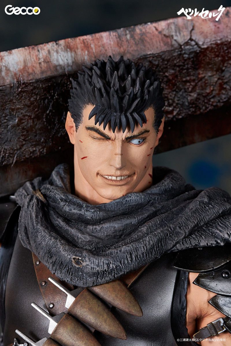 Gecco Releases Berserk Guts 1/6 Scale Statue Product Information ...