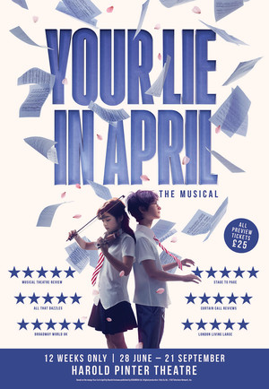 Your Lie in April Stage Musical Will Have 12-Week Run in London's West ...