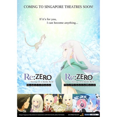Muse Asia Screens Re:ZERO OVAs in Singapore in April - News - Anime ...