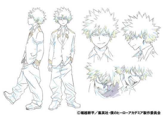 My Hero Academia Anime Reveals Katsuki Bakugō's Color Design - News ...
