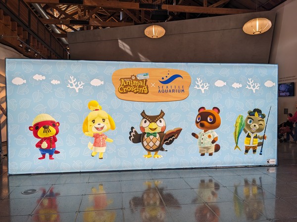 Animal Crossing Comes to the Seattle Aquarium - Anime News Network