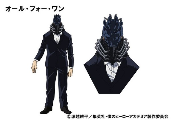 My Hero Academia Anime Reveals Character Design for All For One - News ...