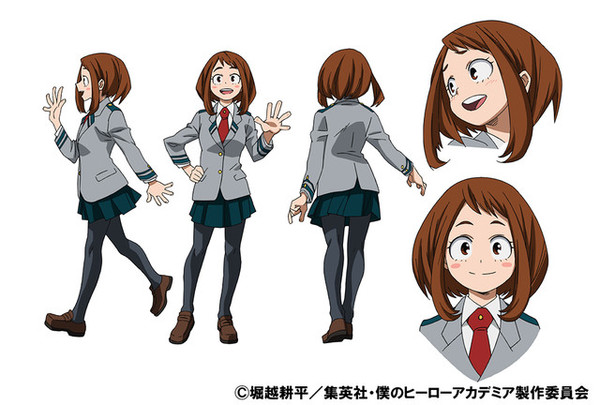 My Hero Academia Anime's Ochako, Tenya Character Designs Revealed ...