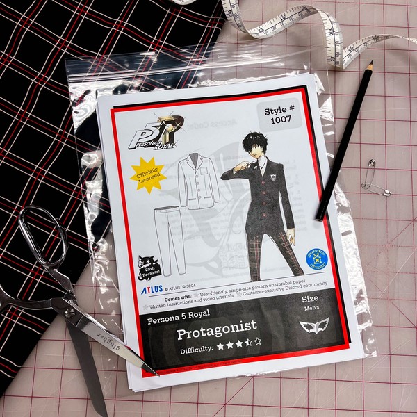 First Stop Cosplay Launches Persona 5 Royal Sewing Patterns - Interest ...