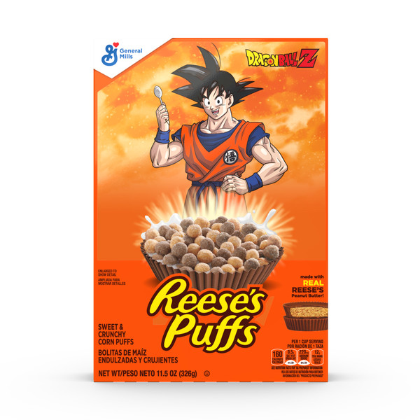 Dragon Ball Z Reese's Puffs Cereal Reaches Its Final Form - Interest ...