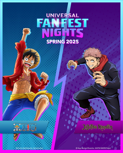 Universal Studios Hollywood Start Ticket Sales for One Piece & Jujutsu ...