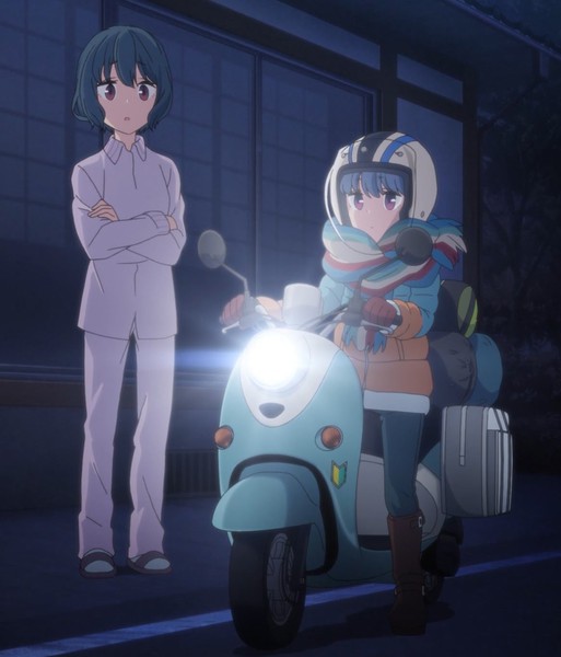 Laid-Back Camp Staff Plan Rin Moped Giveaway - Interest - Anime News ...