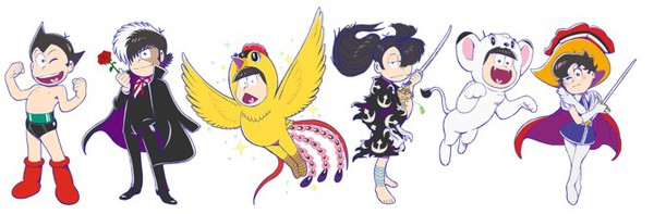 Mr. Osomatsu's Siblings Morph Into Iconic Tezuka Characters - Interest ...