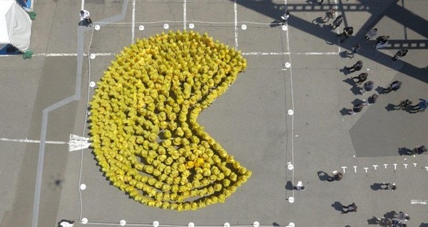 Giant Pac-Man Breaks Guinness World Record - Interest - Anime News Network