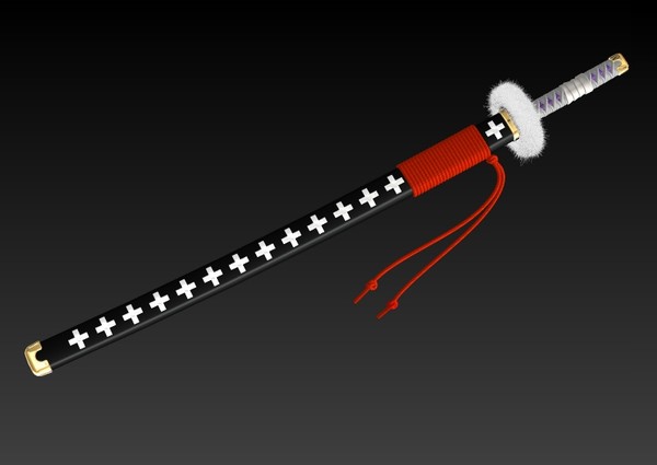 MOVIC's Eternal Masterpiece Line Adds Trafalgar D. Law's Kikoku Sword ...