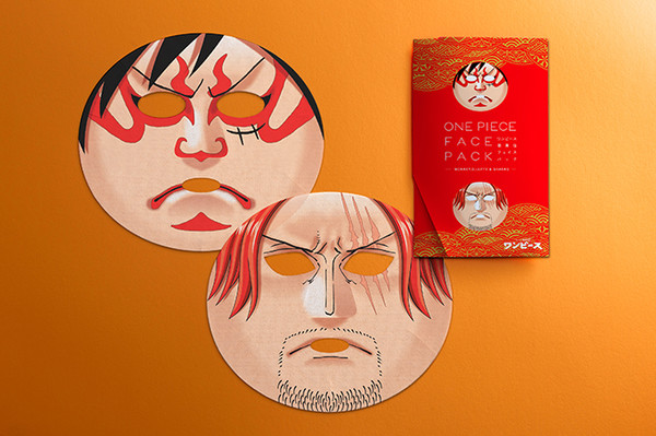 Look Like Luffy or Shanks with One Piece-Inspired Beauty Face Masks ...
