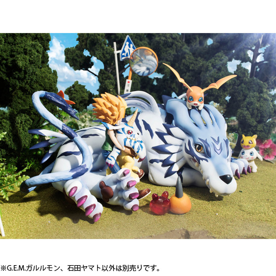 Digimon GEM Figure Line Adds Wizardmon & Gatomon, Garurumon & Yamato ...