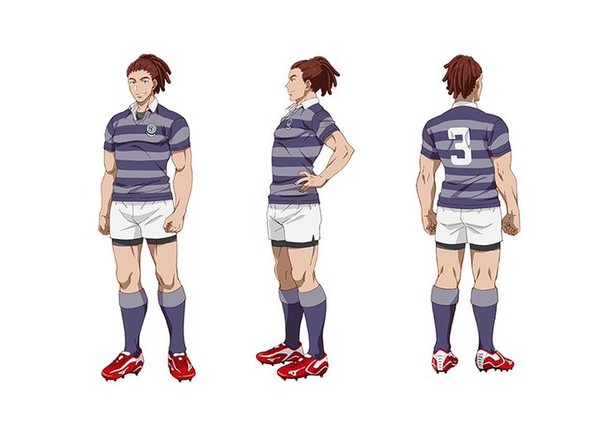 number24 Rugby Anime Adds 4 Cast Members - News - Anime News Network