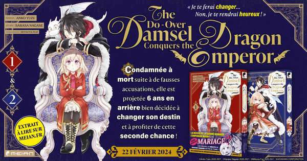 Le manga The Do-Over Damsel Conquers the Dragon Emperor annoncé par ...