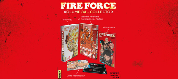 Une édition collector pour le manga Fire Force - Actualités - Anime ...