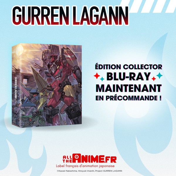 L'anime Gurren Lagann revient en Blu-ray - Actualités - Anime News ...