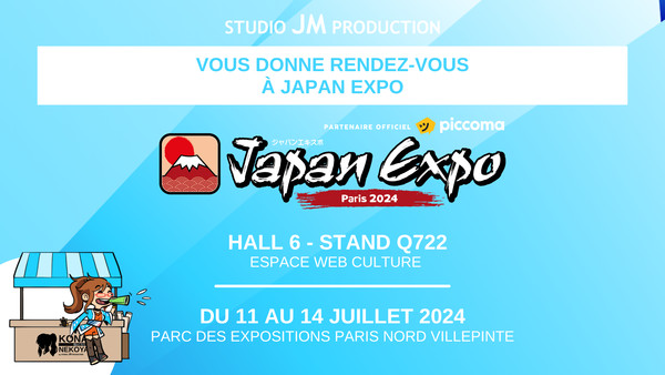 Studio JM Production à Japan Expo 2024 : Le programme complet ...